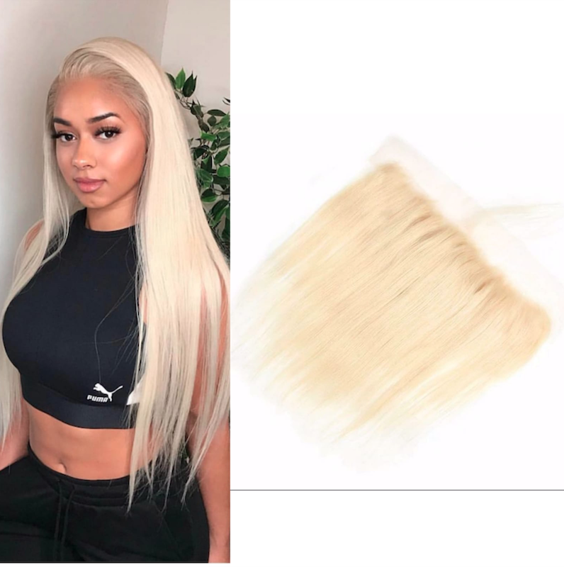 BELLAPIL by AfroItalia. 13x4 closure 613 blond straight